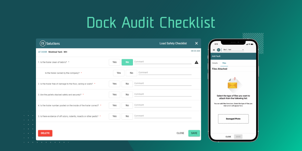 How to conduct a dock audit on inbound deliveries?